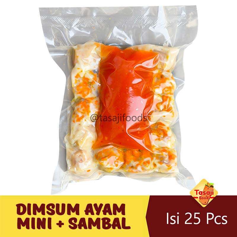Jual Dimsum Ayam Mini Isi 25 Pcs Include Saus Sambal Di Seller Tasaji ...