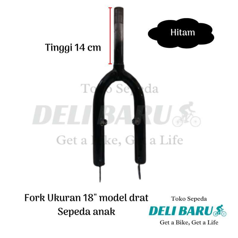 Jual Deli Baru Fork Model Drat Pivot Garpu Standar 18 Warna Merah Biru Hitam Bagus Sepeda Anak ...