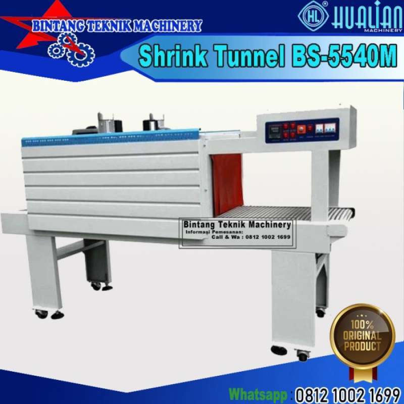 Promo Promo- Shrink Tunnel Heavy Duty Bs-5540m Hualian Mesin Penyusut Plastik Diskon 50% Di ...