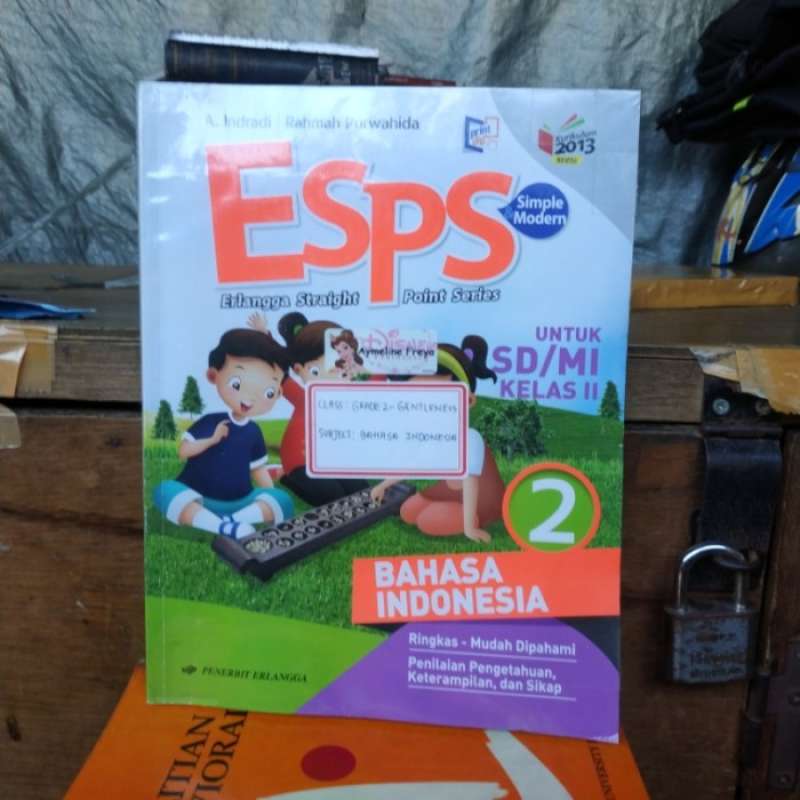 Jual Esps Bahasa Indonesia. Kelas 2 Sd. Erlangga. K2013. Revisi Di Seller Rumix - Cengkareng ...