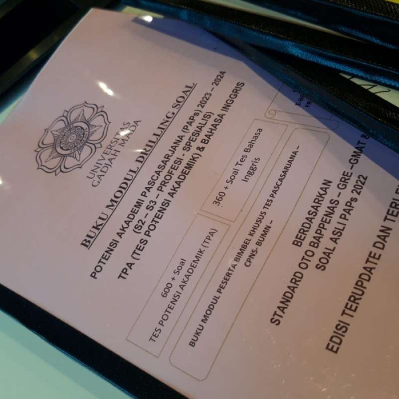Jual Buku Soal Tpa Paps Ugm Pascasarjana 2023 Latsol Tryout S2 S3 Di ...