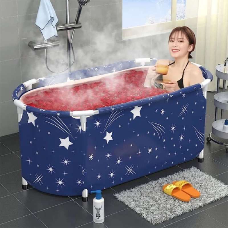 Promo Bak Mandi Lipat Portable Spa Bathtub Dewasa Kolam Bathub Terapi ...