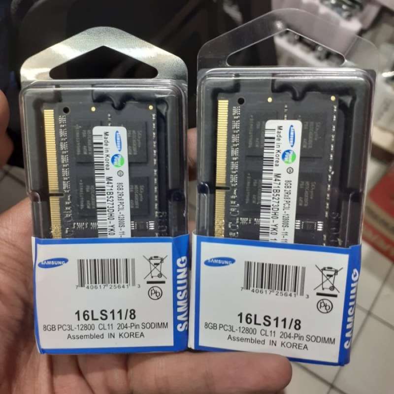 Promo Memory Ram Ddr3 8gb Pc3l 12800 Sodim Diskon 23% Di Seller ...