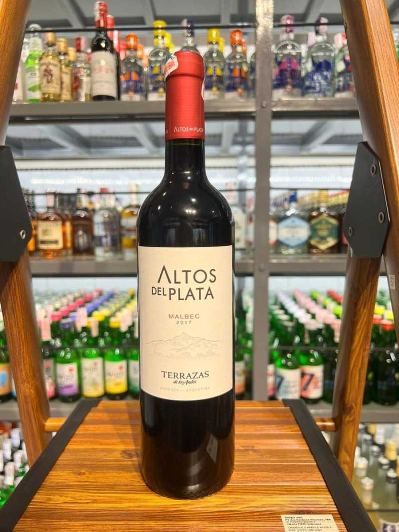 Jual Terrazas Altos Del Plata Malbec Red Wine 750 Ml Di Seller Sans ...