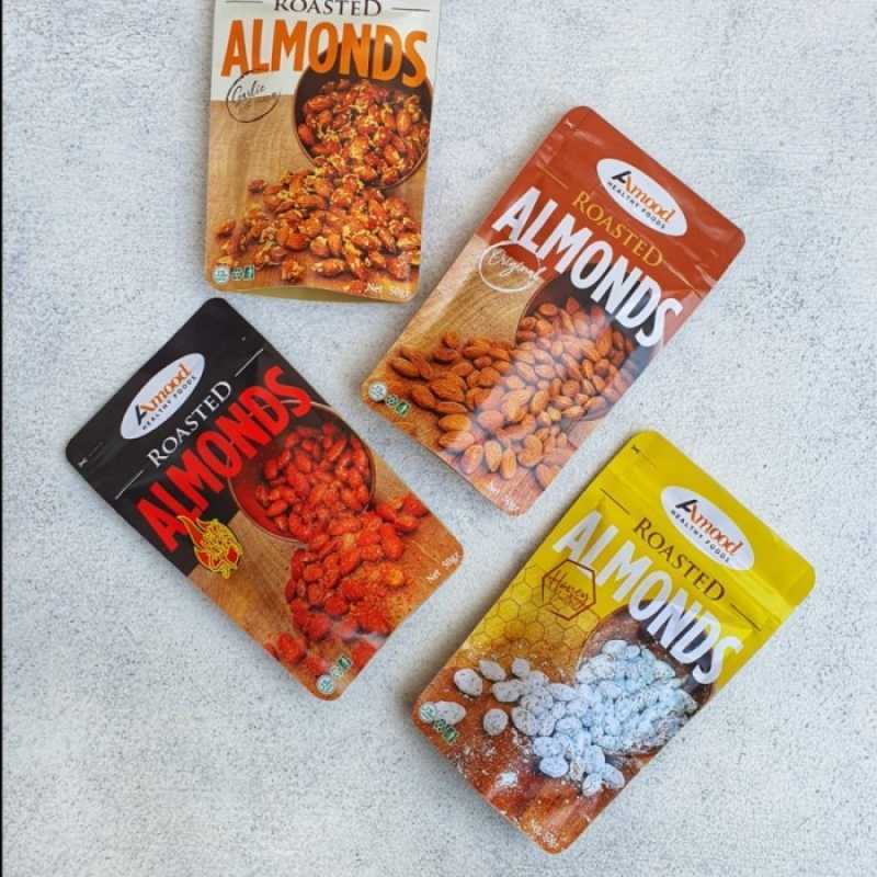 Jual Amood Roasted Almond Honey Butter - Kacang Badam Panggang ...