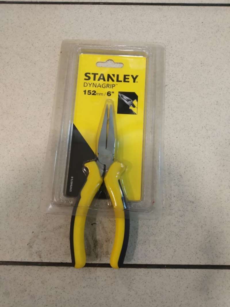 Promo Tang 6inch Dynagrip Flat Nose Pliers Stanley Stht84073-8 Diskon ...