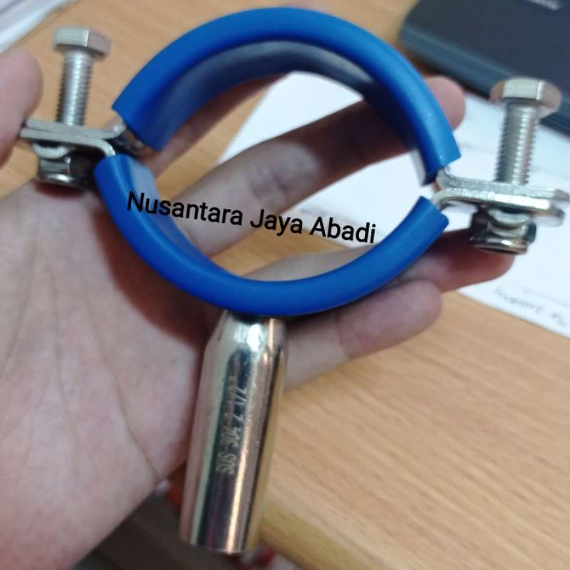 Promo Clamp Pipa Holder Sanitary 304 2 1/2 Inchi 63 Mm Support Hanger ...