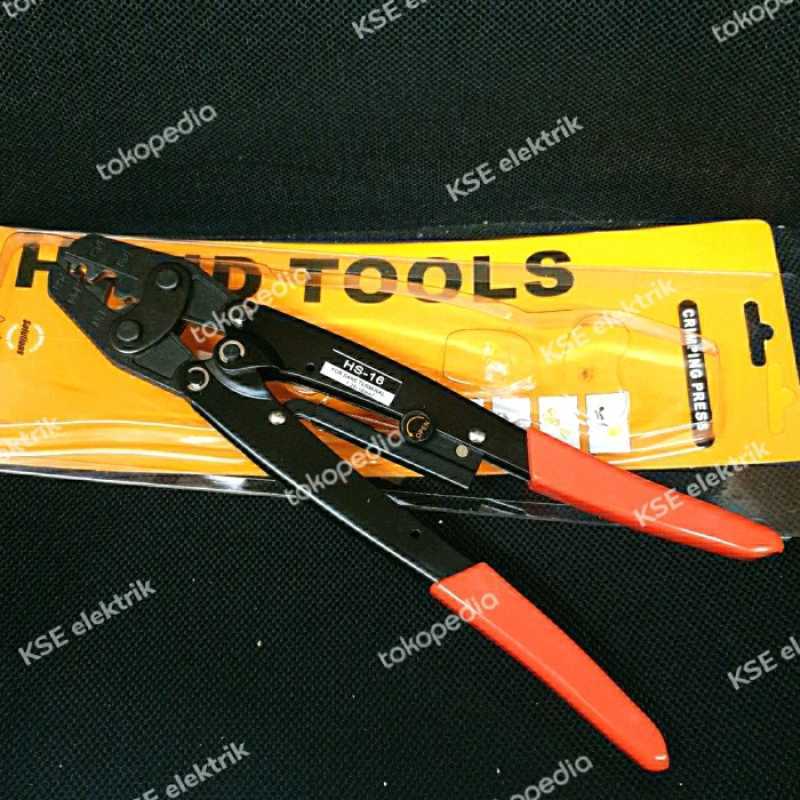 Promo Tang Press Skun Type Hs-16 Utk Terminal 1.25 - 16mm Diskon 23% Di ...