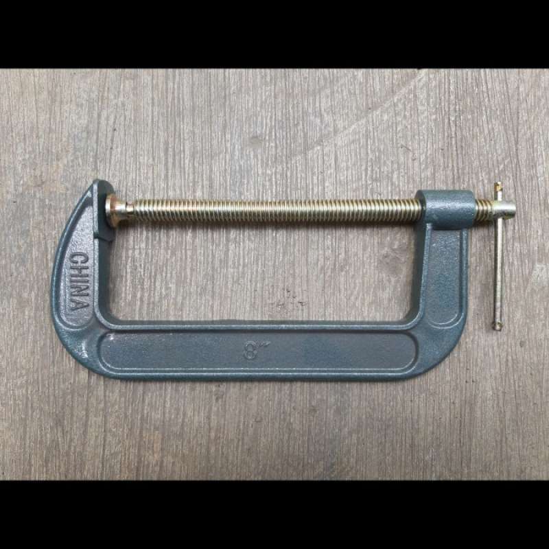 Promo Klem C Ukuran 8 (200 Mm) / C Clamp Diskon 23% Di Seller Kulee ...