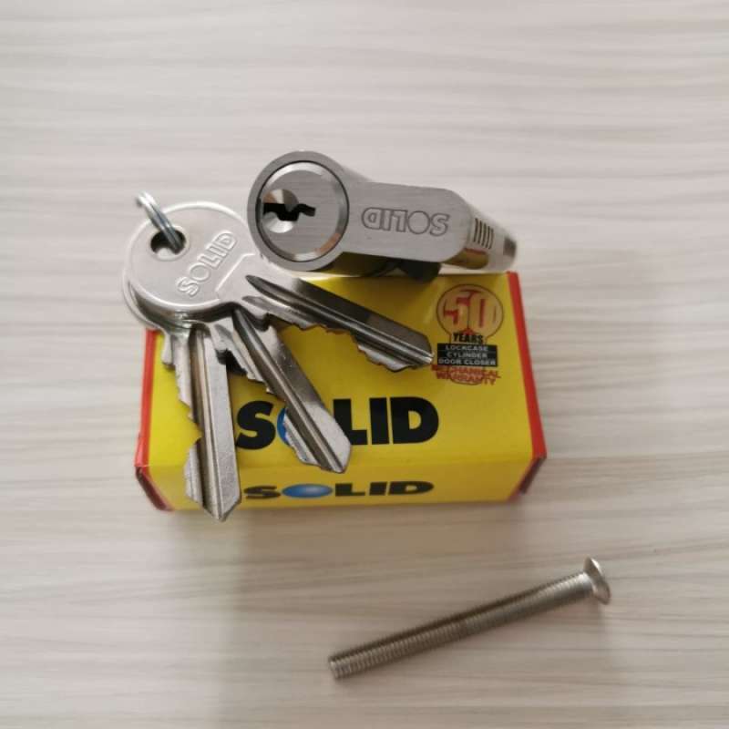 Promo Silinder Kunci Solid Normal Key Diskon 23% Di Seller Kulee Store ...