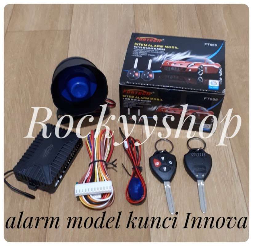 Promo Paket Alarm Mobil 5 Pintu Remote Model Kunci Central Lock Dan ...