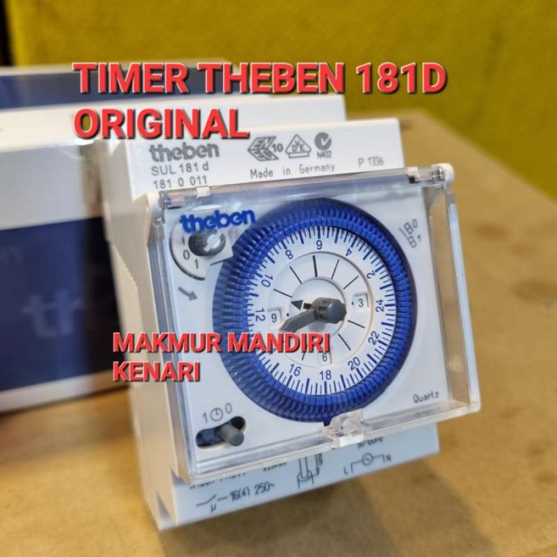 Promo Timer Theben 181d Analog Original Theben / Timer Analog 181d ...