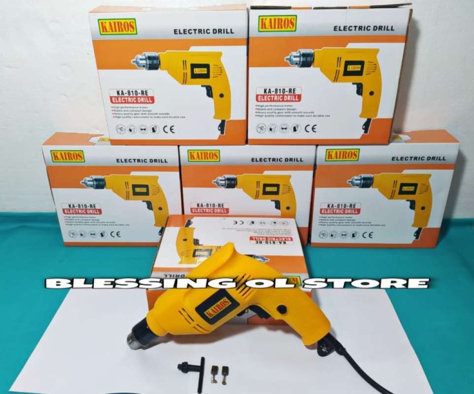 Promo Mesin Bor 10mm Bolak Balik / Bor 10 Mm Variable Speed Murah ...