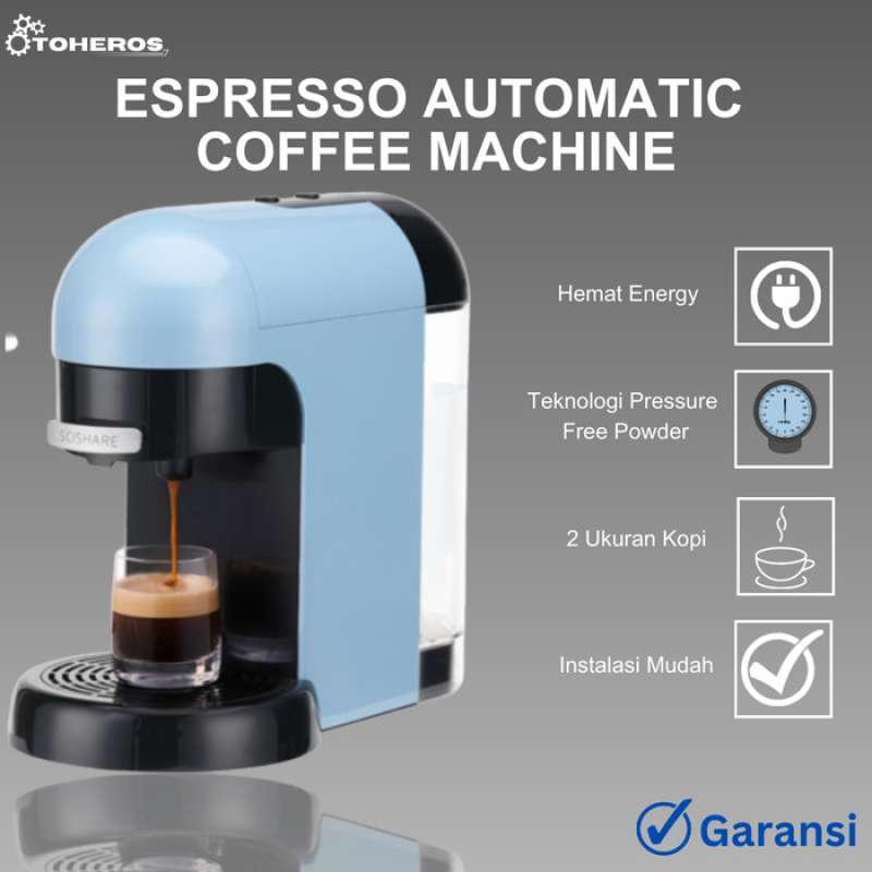 Promo Mesin Kopi Espresso Automatic Coffee Machine Diskon 23% Di Seller ...