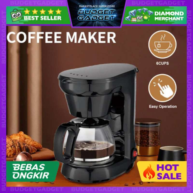 Promo Mesin Kopi Espresso Semi Otomatis Drip Coffee Maker 750ml - Cm ...