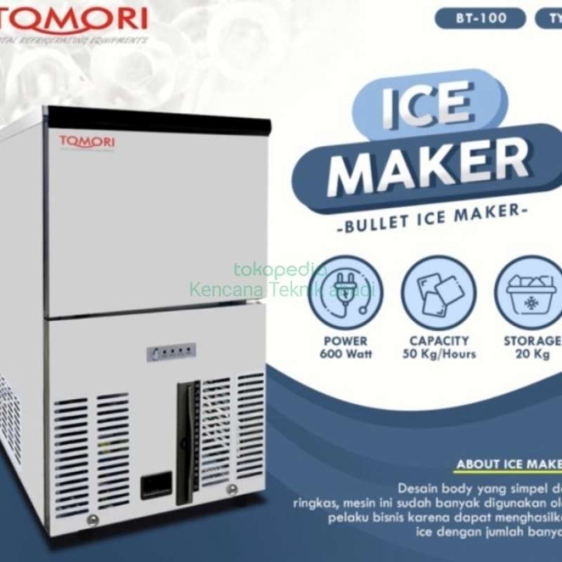 Promo Mesin Pembuat Es Bullet / Tomori Bullet Ice Maker Bt-100 Diskon 23% Di Seller Nishimu ...