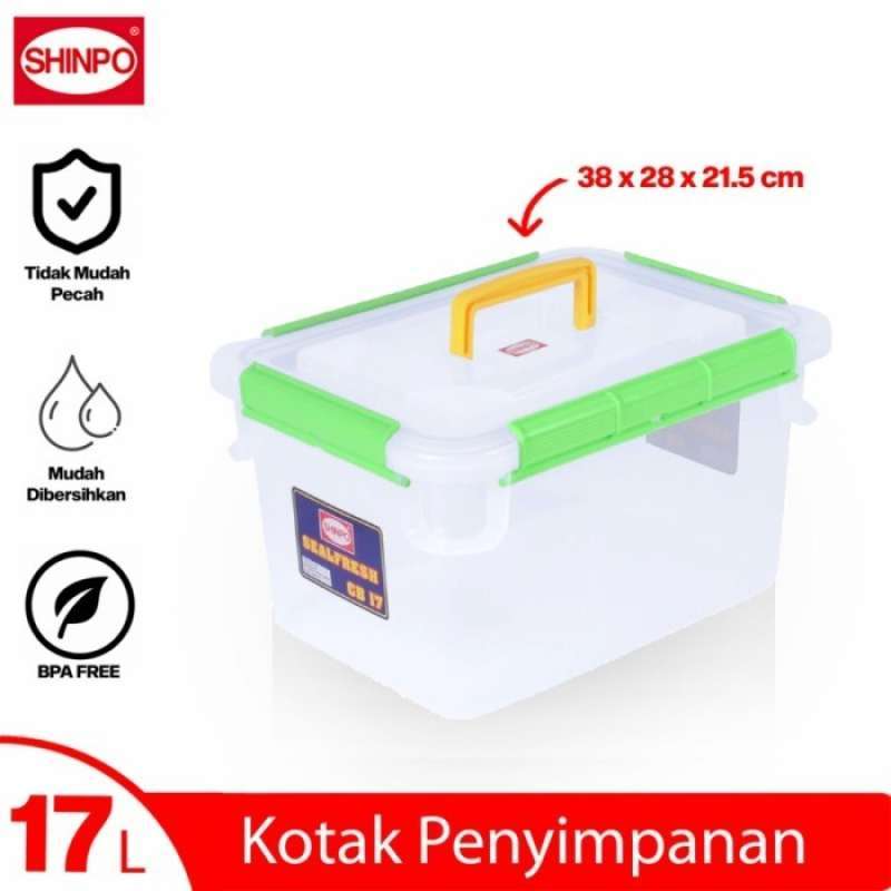 Promo Storage Box Container Cb 17 Liter Shinpo Keranjang Piknik Cooler ...