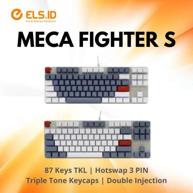Jual Digital Alliance Meca Fighter S Keyboard Gaming Mechanical - Cosmic Blue Switch Red Di ...