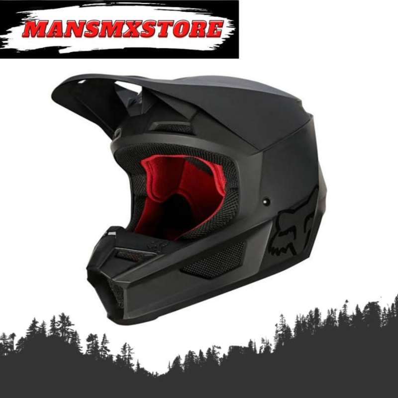 Jual Helm Fox V1 Matte Black Original - L Di Seller Mansmxstore. - Suka ...