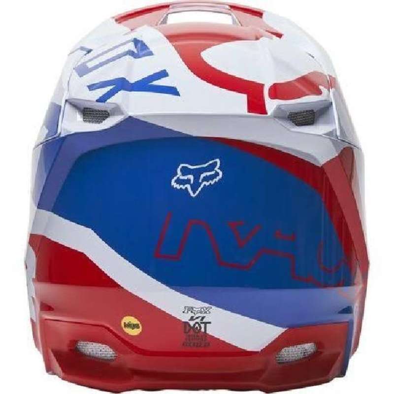 Jual Helm Fox V1 Skew Ece Red White Blue - Xl Di Seller Mansmxstore ...