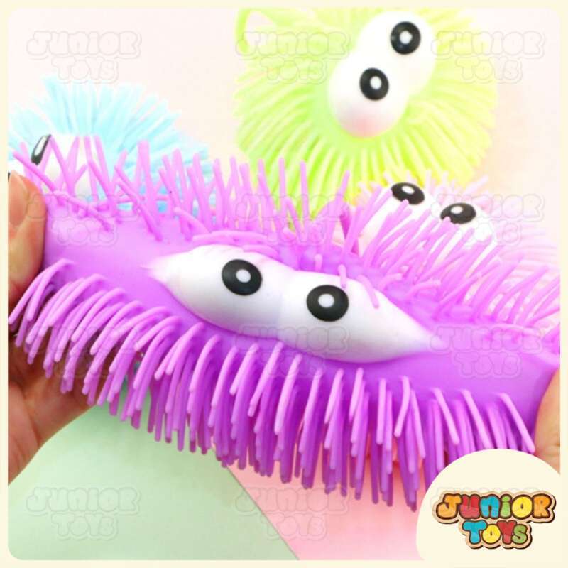 Jual Mainan Ubur Ubur Mata Lucu Yoyo Karet Nyala Lampu Rubber Toys ...