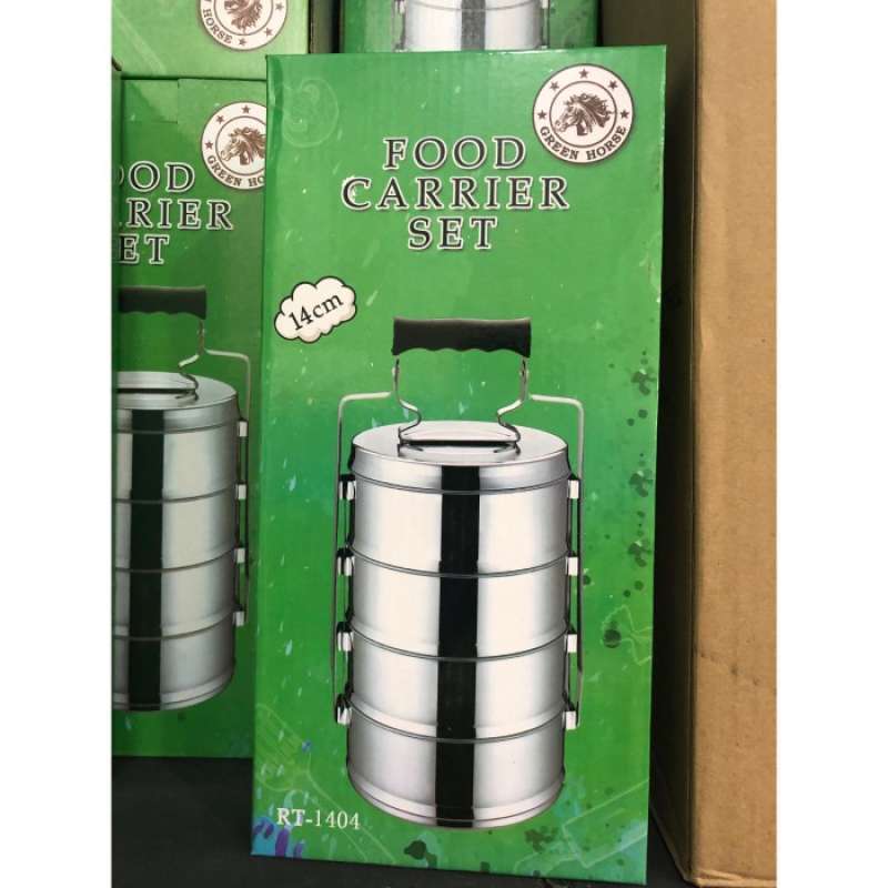 Jual Green Horse Rantang Makan Stainless / Rantang Susun / Food Carrier ...
