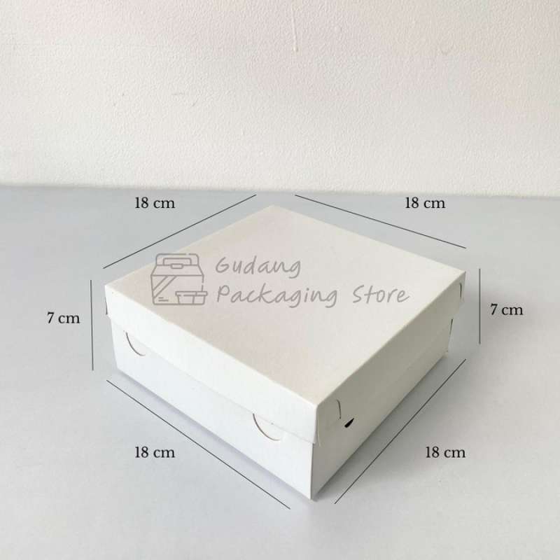 Jual Cetak Custom Box Nasi Tutup Alas Pisah Ukuran 18x18 | Dus Nasi | Box Martabak | Dus ...