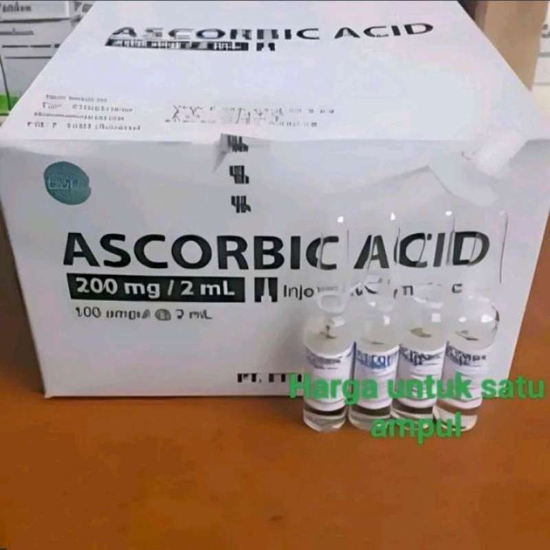 Jual New Seller Dijualascorbic Acid 200mg Injeksi Per Ampulan Eceran Di ...