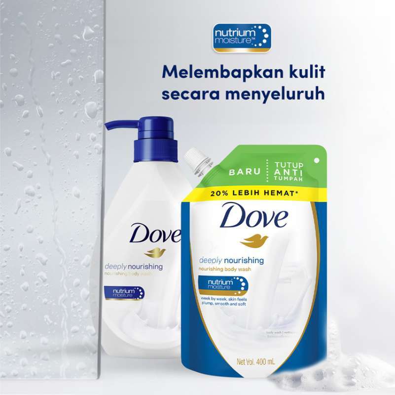 Promo Dove Deeply Nourish Body Wash [825 Ml X 2 Pcs] - Banded Diskon 34 ...
