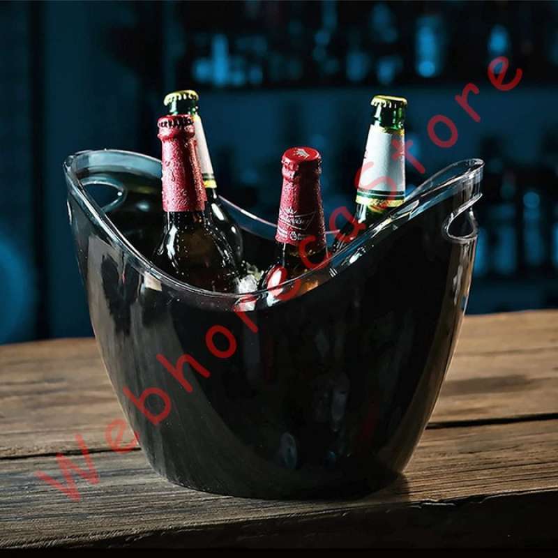 Jual Polycarbonate Ice Beer Bottle Curve Bucket 7l/ Ember Es Botol ...