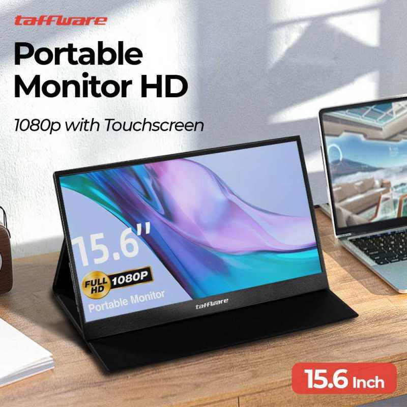 Promo Taffware Portable Monitor Fhd 15.6 Inch 1080p With Touchscreen ...