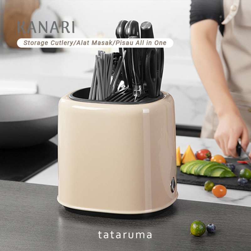 Jual Kanari - Storage Cutlery/alat Masak/pisau/gunting Tempat ...
