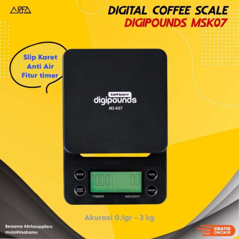 Jual Timbangan Kopi Digital Timer Taffware Digipounds Msk07 Di Seller ...