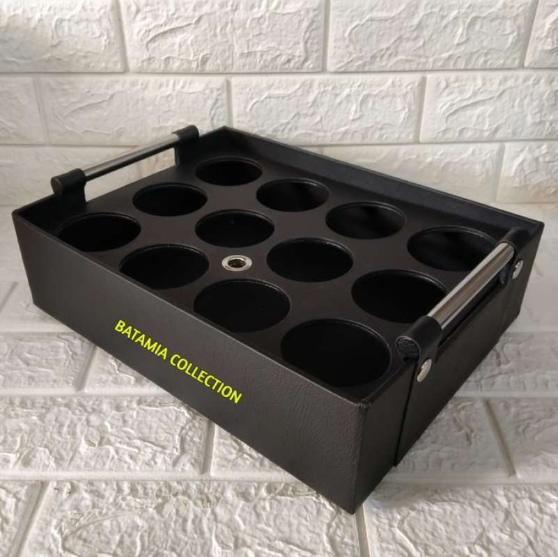 Jual Tempat Aqua Gelas Botol Multifungsi 2 In 1+ Nampan Tray Kulit ...