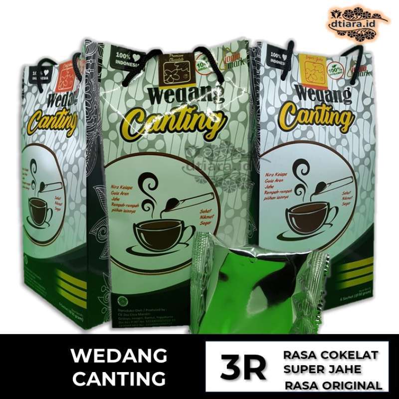 Promo Minuman Tradisional Wedang Canting Khas Jogja Isi 6 Sachet - Rasa ...