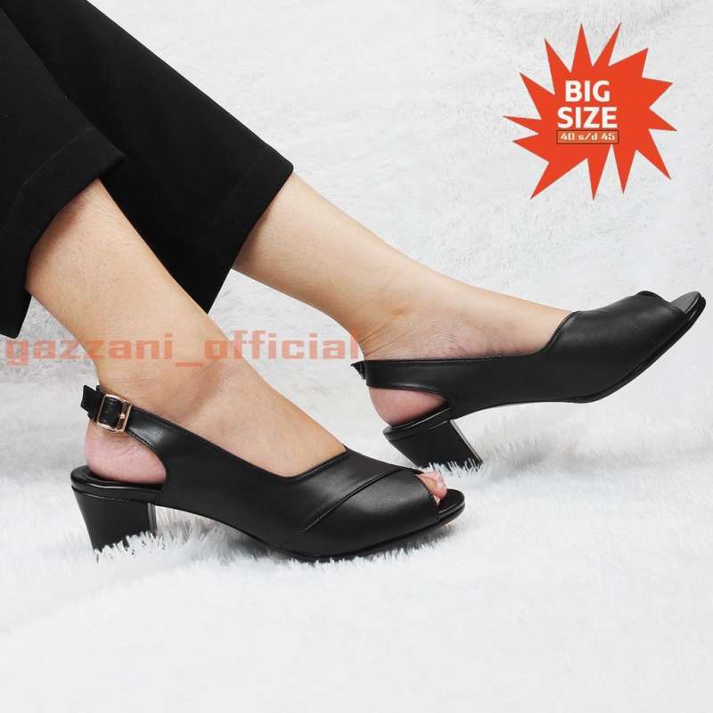 Promo Bossindo Big Size Sepatu High Heels Wanita Ukuran Besar Big Size ...