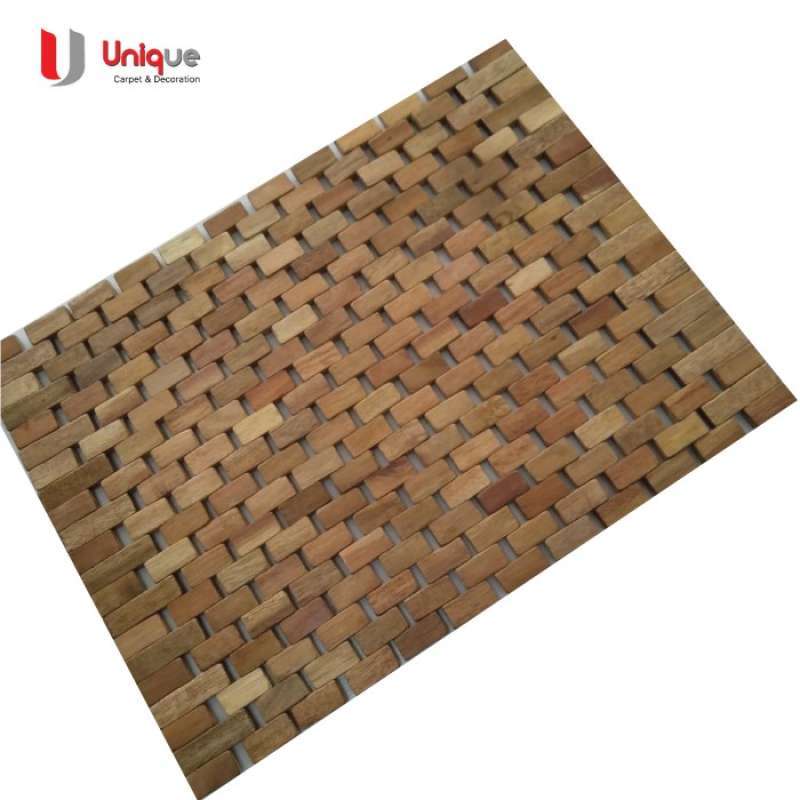 Jual Alas Meja Kayu Jati Natural 40x50cm / Tatakan Piring Tahan Panas ...