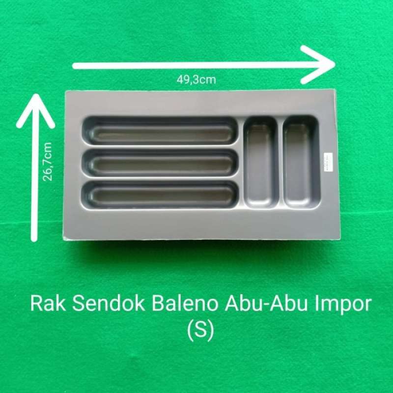 Jual Rak Tempat Sendok Abu Impor S / Garpu Pisau Sekat Laci Dapur Alat ...