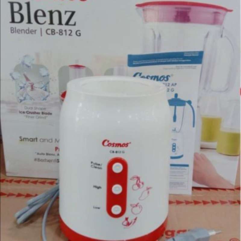Promo Mesin Blender Cosmos Cb-812g Original Garansi Resmi Cb 812 Cb812g ...