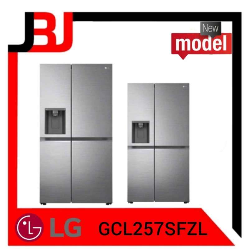 Promo Kulkas Side By Side Lg Gcl257sfzl Kulkas Inverter Dispenser ...