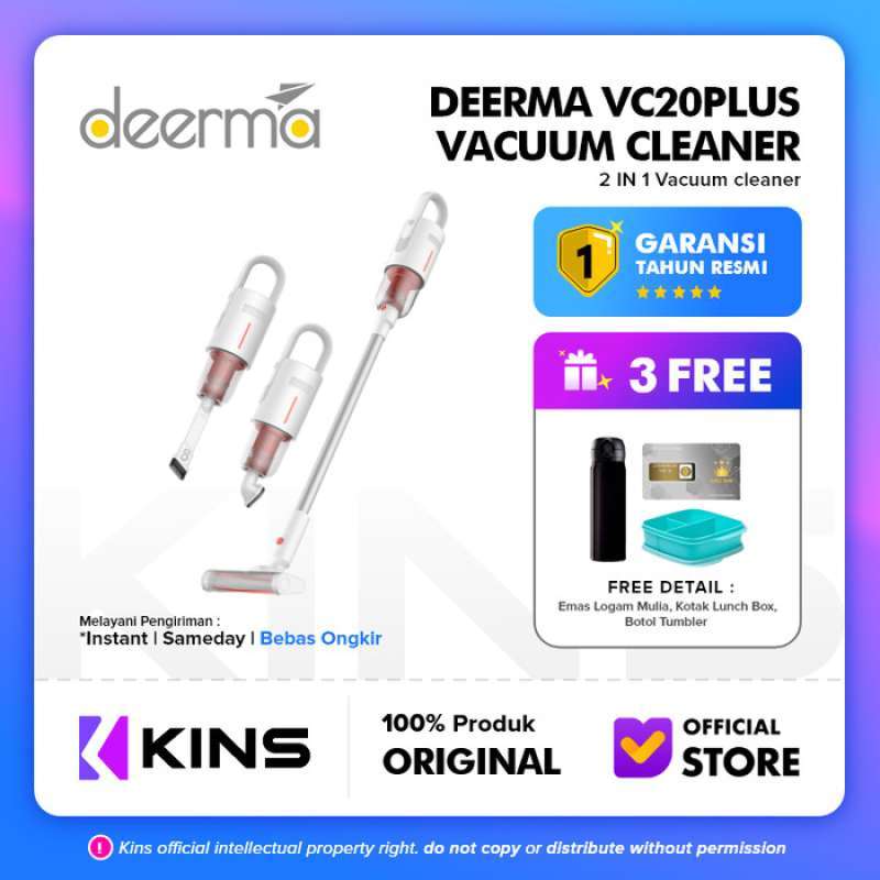 Promo Deerma Vc20 Plus / Vc20plus Handheld Vacuum Cleaner Penyedot Debu ...