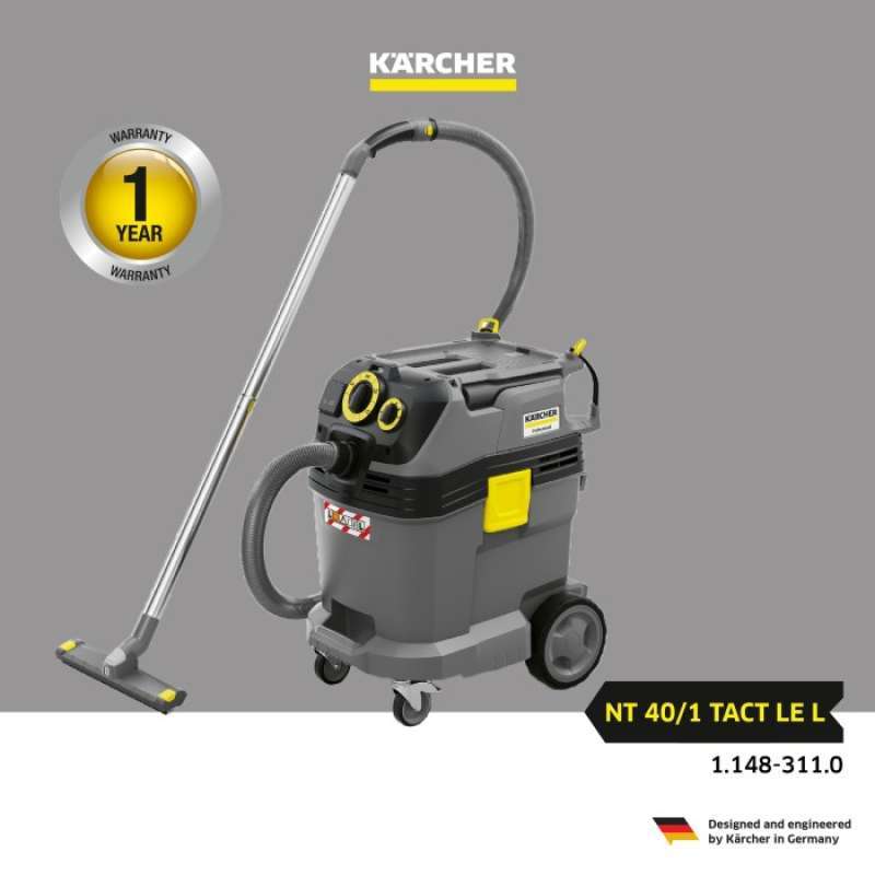 Promo Karcher Nt 40/1 Tact Te L 1380w 40l Vacuum Cleaner Wet & Dry Diskon 23% Di Seller ...