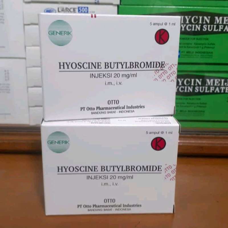 Jual New Seller Dijualhyoscine Butylbromide 20mg Injeksi Per Box Utuh ...
