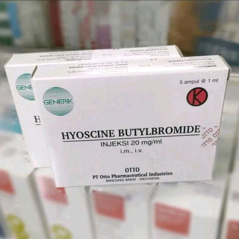 Jual New Seller Dijualhyoscine Butylbromide 20mg Injeksi Per Box Utuh ...