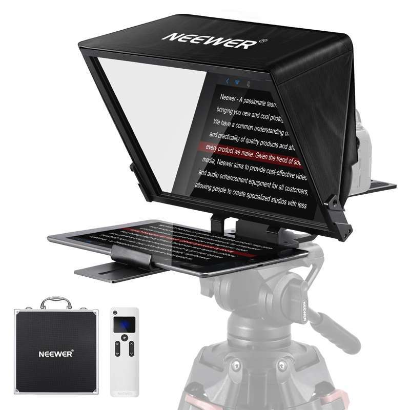 Promo Jpc Kemang Neewer X14 Pro Portable Remote Teleprompter 14 Inch ...