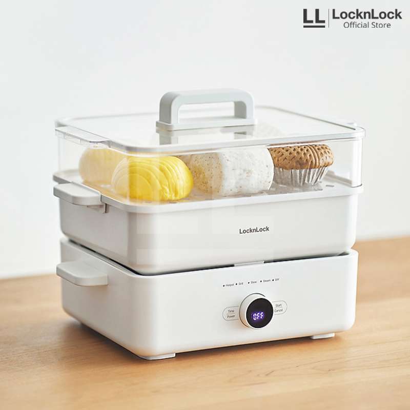 Promo Locknlock Multi Cooker Alat Masak Multi Fungsi 4l - Ejp154ivy ...