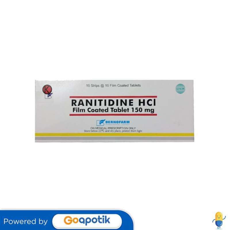 Jual Ranitidine Bernofarm 150 Mg Box 100 Tablet Di Seller Apotek Restu ...