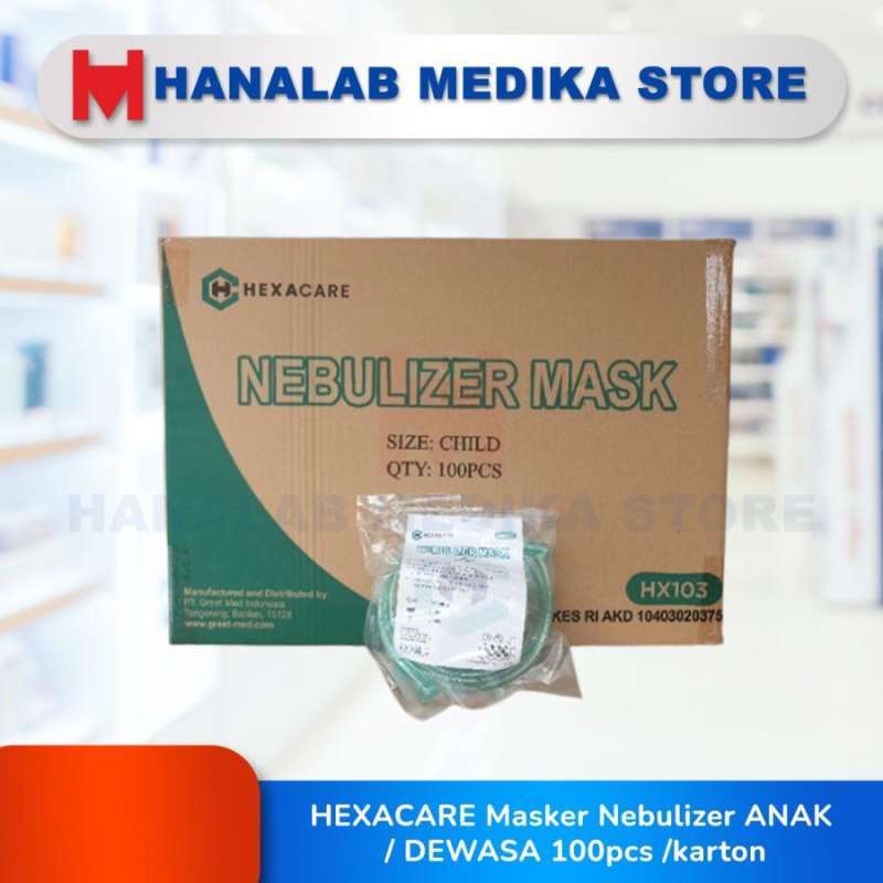 Masker Nebulizer Hexacare Gratis Ongkir 🔥 Harga Murah Desember 2025