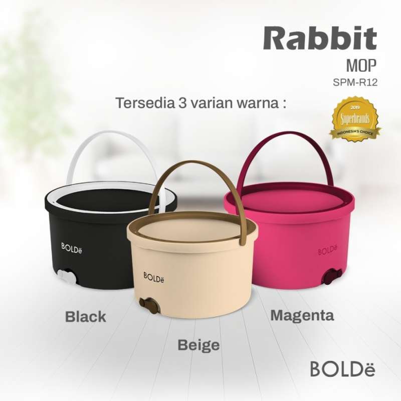 Jual Alat Pel Bolde Spin Mop Rabbit Di Seller Dapur Cantik Bee ...