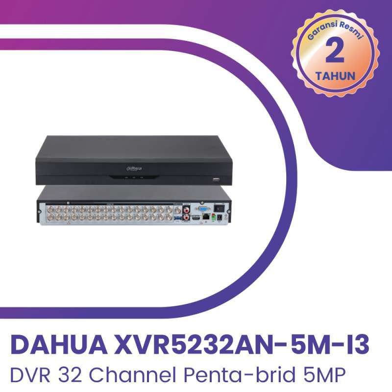 Jual Dahua Xvr5232an-5m-i3 Dvr 32 Channel Penta-brid 5mp Di Seller ...